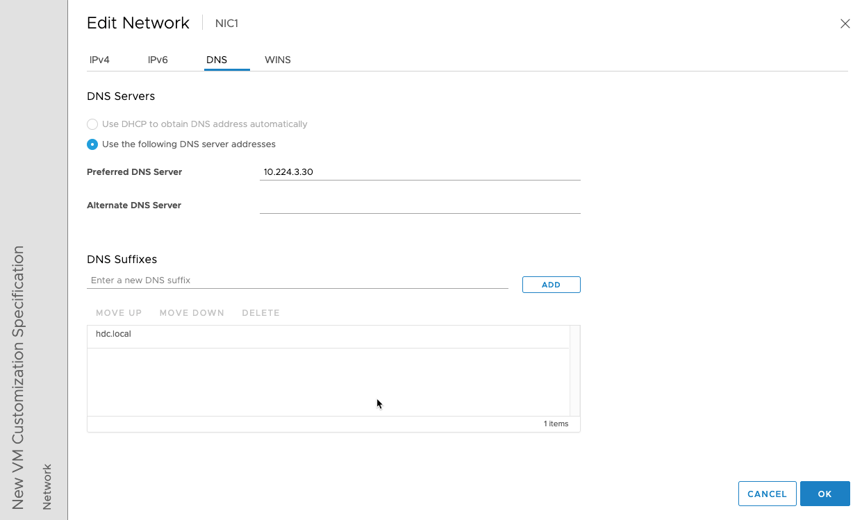 Automate VMware VMs with Customized Specifications – Hybrid Data Center