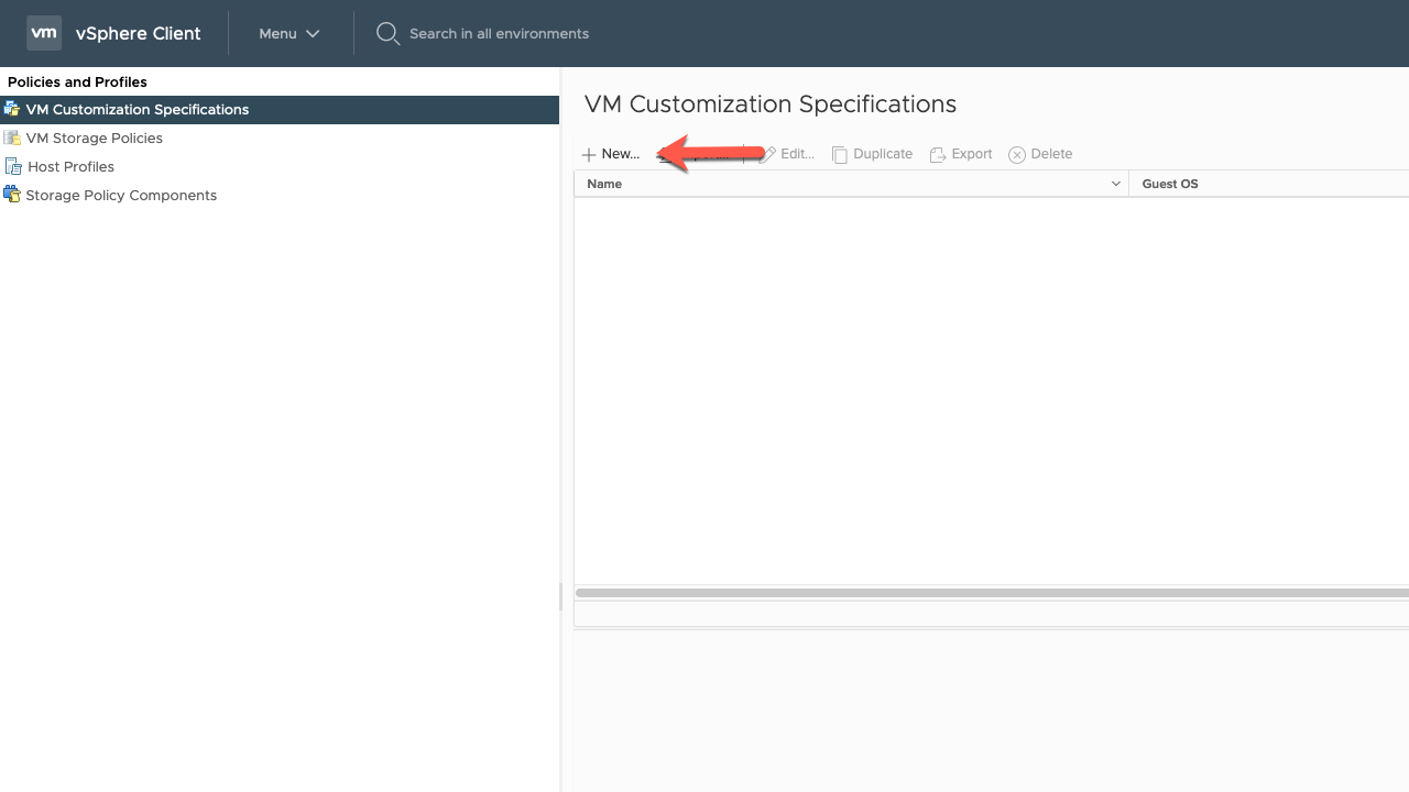 Automate VMware VMs with Customized Specifications – Hybrid Data Center